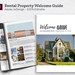 Rental Welcome Guide Template | House Manual Airbnb VRBO Hosts | Home ...