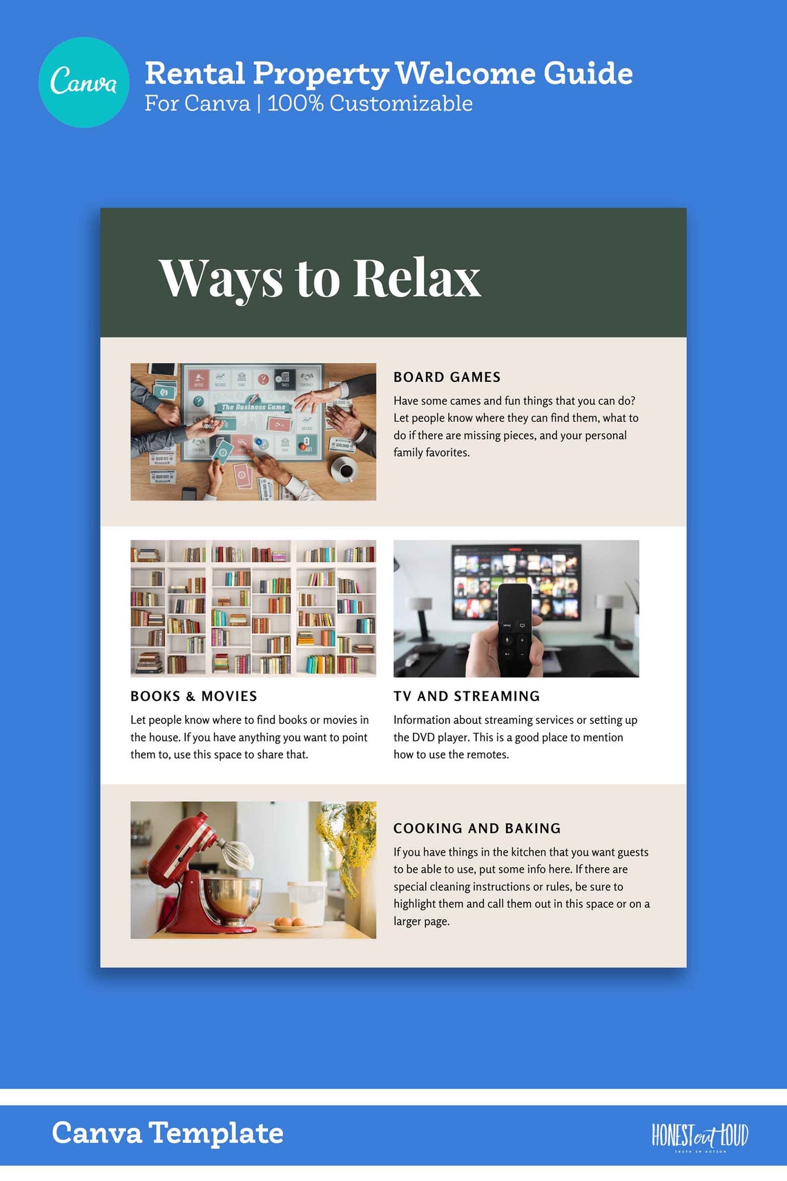 Rental Welcome Guide Template for Airbnb VRBO Hosts Home - Etsy