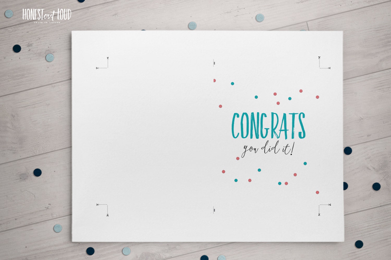 3 Printable Confetti Occasions Cards Congratulations Good - Etsy