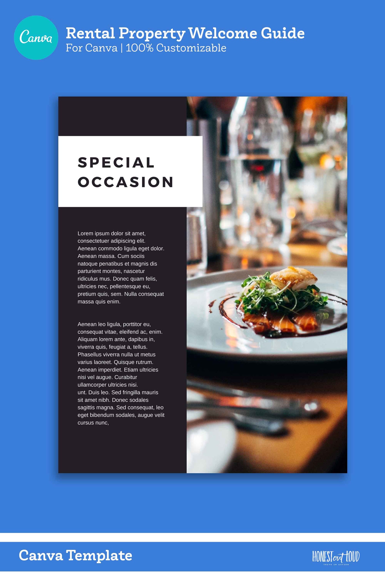 Rental Home Welcome Guide Template for Airbnb VRBO Hosts | Digital Home ...