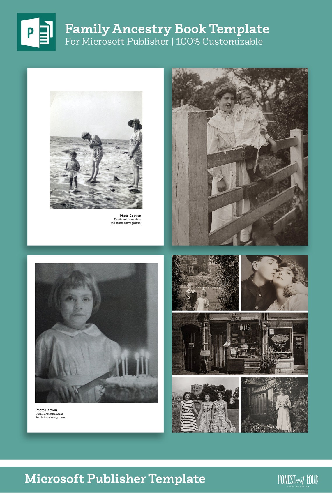 Ancestry Book Template | Family Tree Family History and Genealogy ...