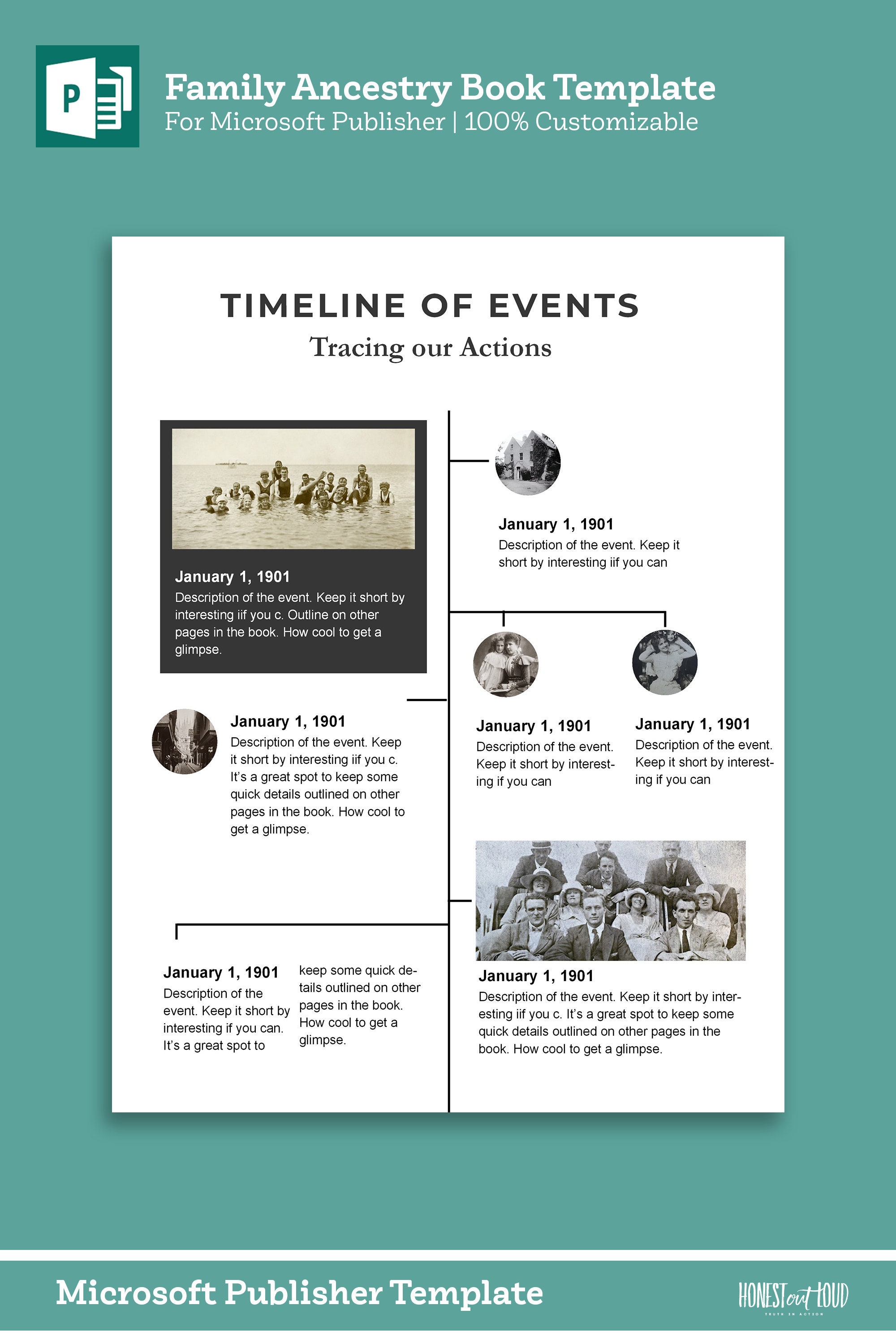 Ancestry Book Template Family Tree Family History and - Etsy Australia