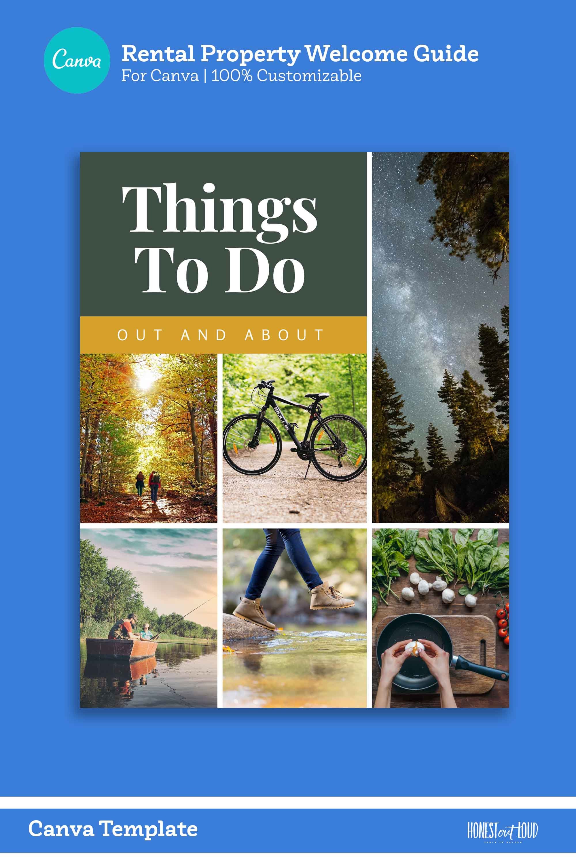 Rental Welcome Guide Template for Airbnb VRBO Hosts | Home Rental ...