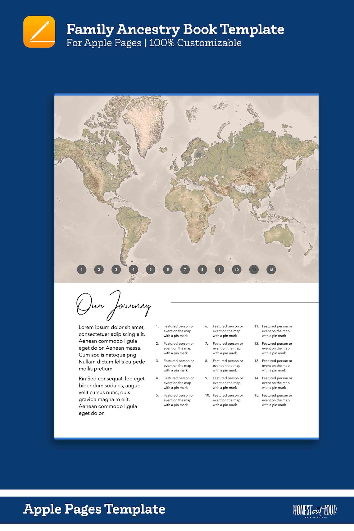 Ancestry Book Template Family Tree Family History Genealogy - Etsy