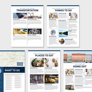 Welcome Guide Template Home Rental Manual Airbnb VRBO Hosts Custom ...