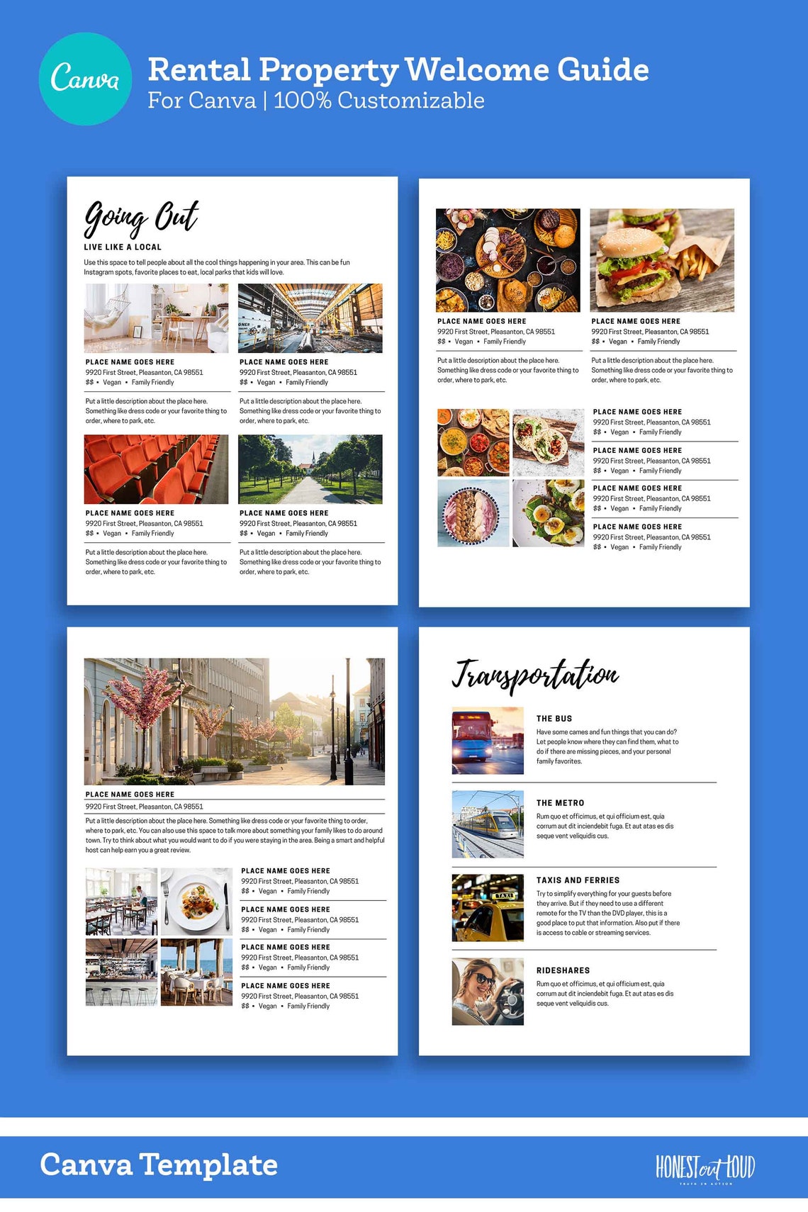 Rental Welcome Guide Template for Airbnb VRBO Hosts Home - Etsy