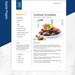 Cookbook and Recipe Template for Apple Pages Instant Printable Download ...