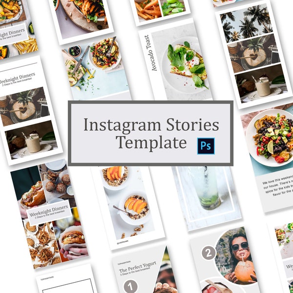 Restaurant Social Media Template - Etsy