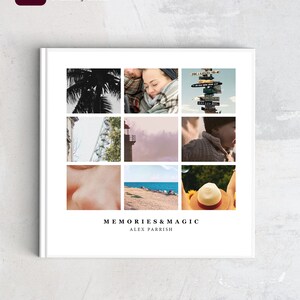 Memory Book Photo Template - DIY 10x10 Editable Keepsake Book | Adobe ...