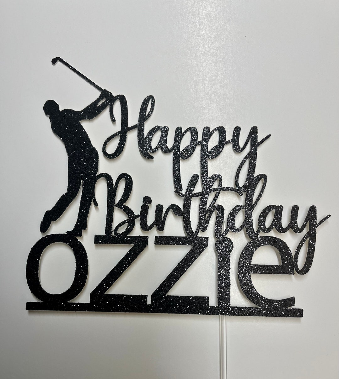 Golf Birthday Cake Topper - Etsy