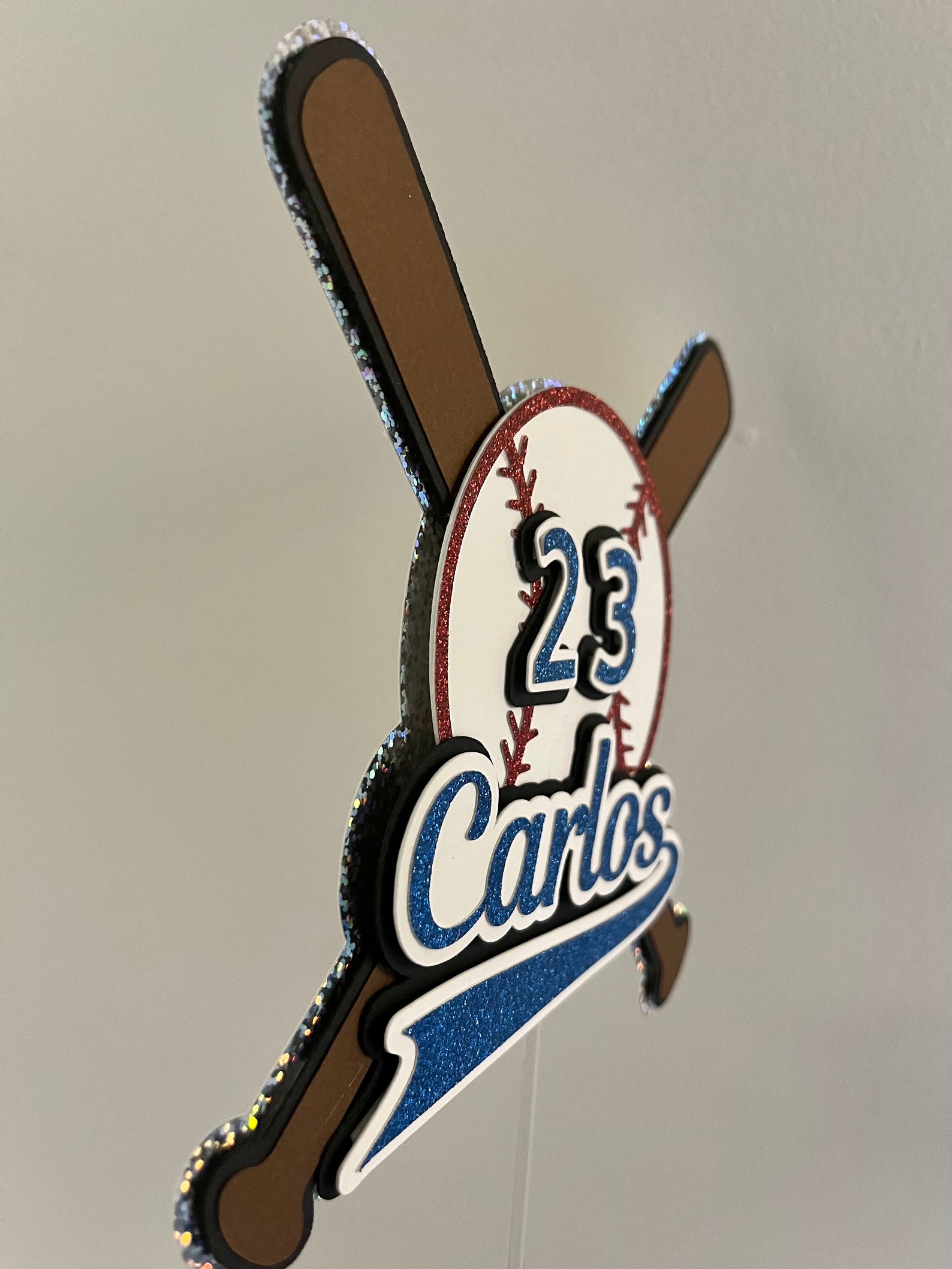 Baseball Cake Topper - Etsy