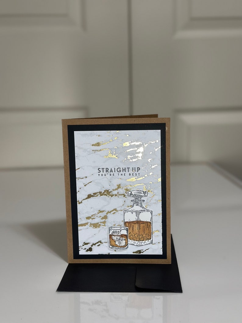 Handmade Whiskey Card, Gifts for Him - Etsy