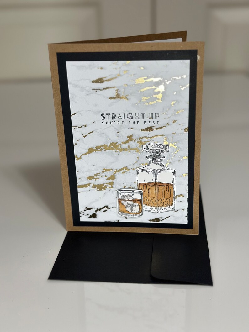 Handmade Whiskey Card, Gifts for Him - Etsy