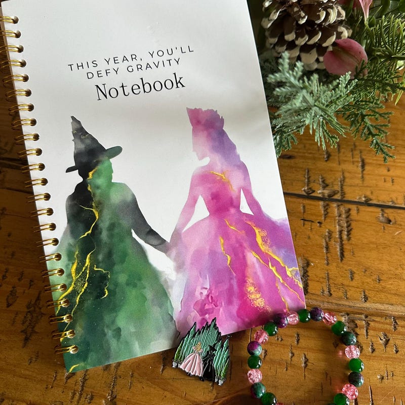 Wicked Inspired Notebook - Etsy