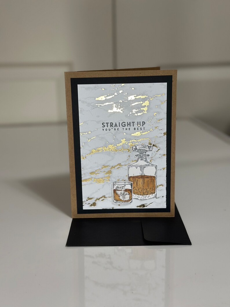 Handmade Whiskey Card, Gifts for Him - Etsy
