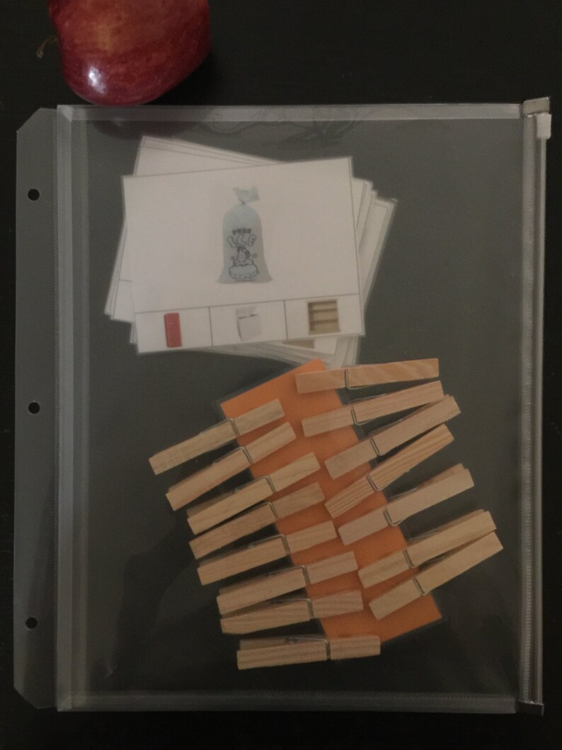 Putting Away the Groceries Clip Card Activity Special - Etsy Canada