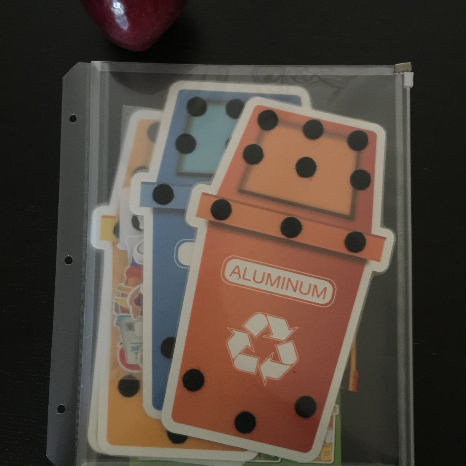 Recycle Sorting Activity Busy Bag Special Education Home - Etsy UK