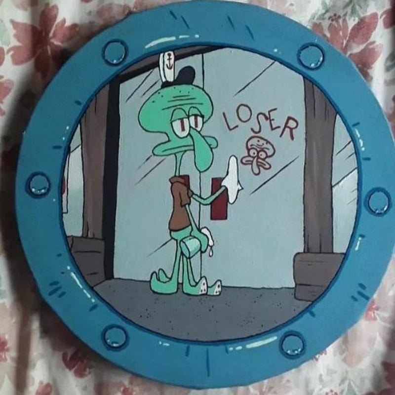 Spongebob Window Painting - Etsy