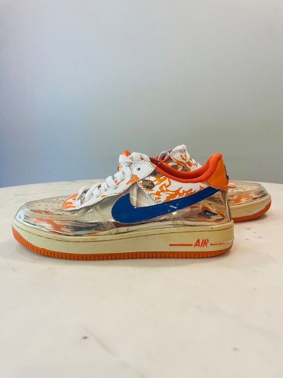 RARE Vintage Nike Invisible Air Force 1, Clear with C… - Gem