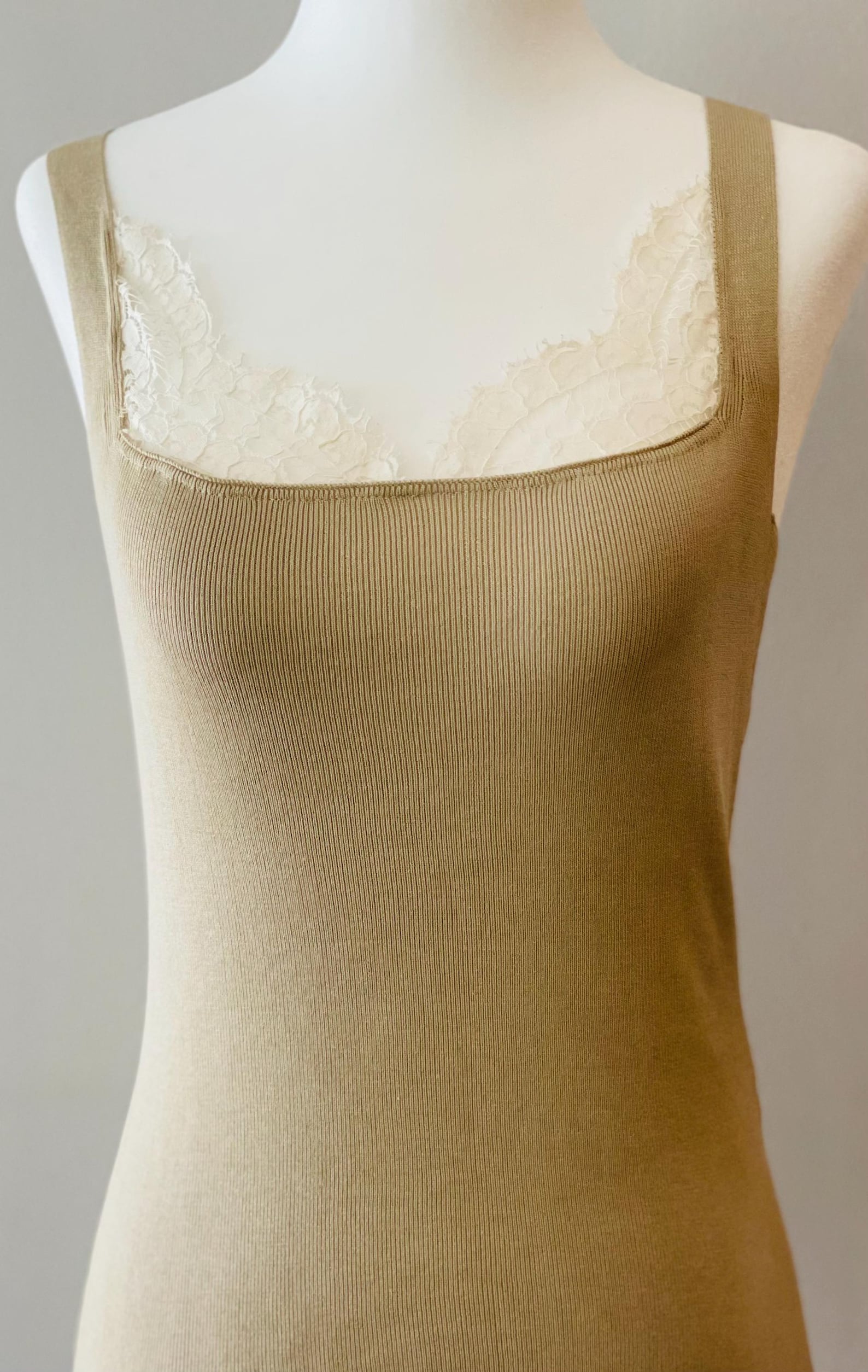 ARCHIVAL VALENTINO 2000s Cotton & Viscose Lace Top | Made in Italy ...