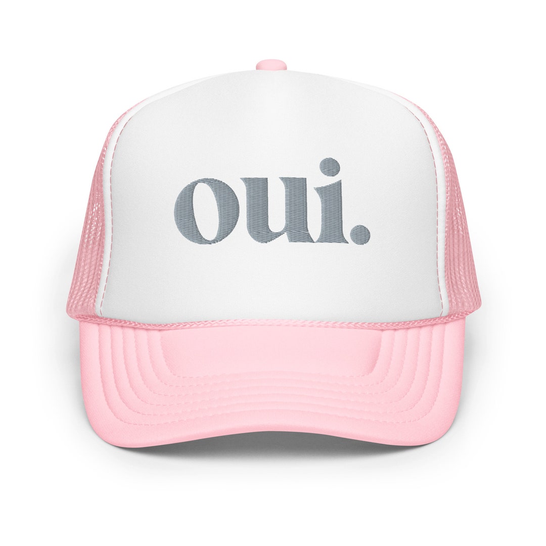 Oui Trucker Hat, the Party Hat, Wedding Hat, Bachelorette Party Hat ...