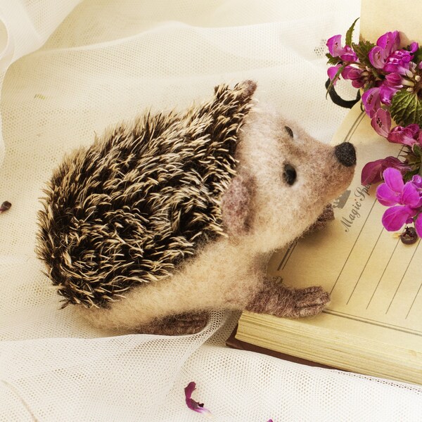 Hedgehog Felt - Etsy