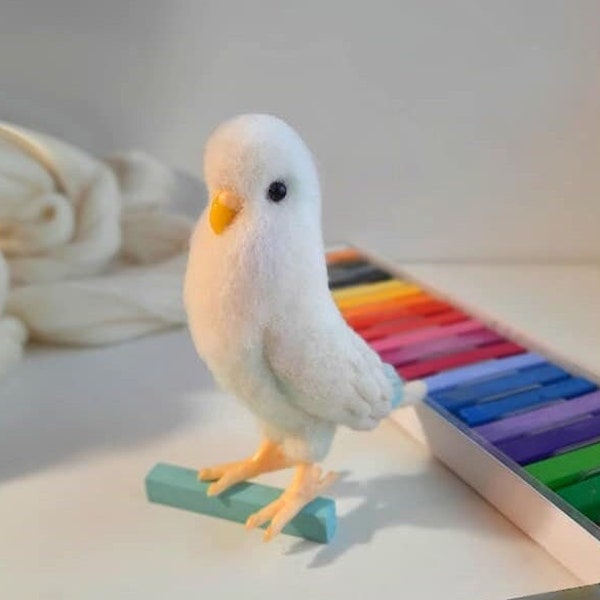 Needle Felted Parrot - Etsy