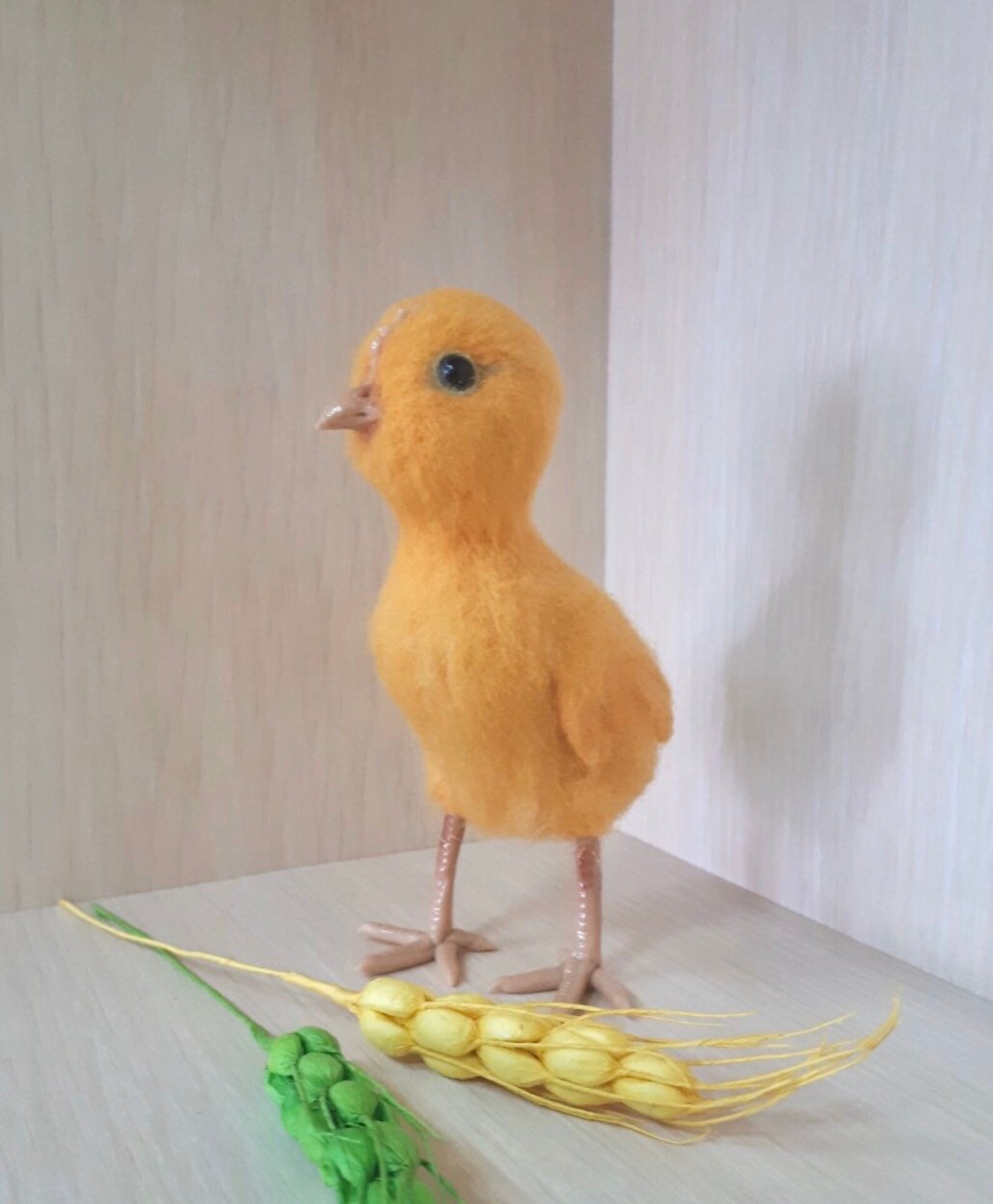 Set of Two Felted Chickens Needle Felted Bird Needle Felted - Etsy