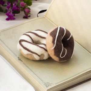 Felted Donuts Eco-freindly Home Docor Felt Summer Decor Needle Felted ...