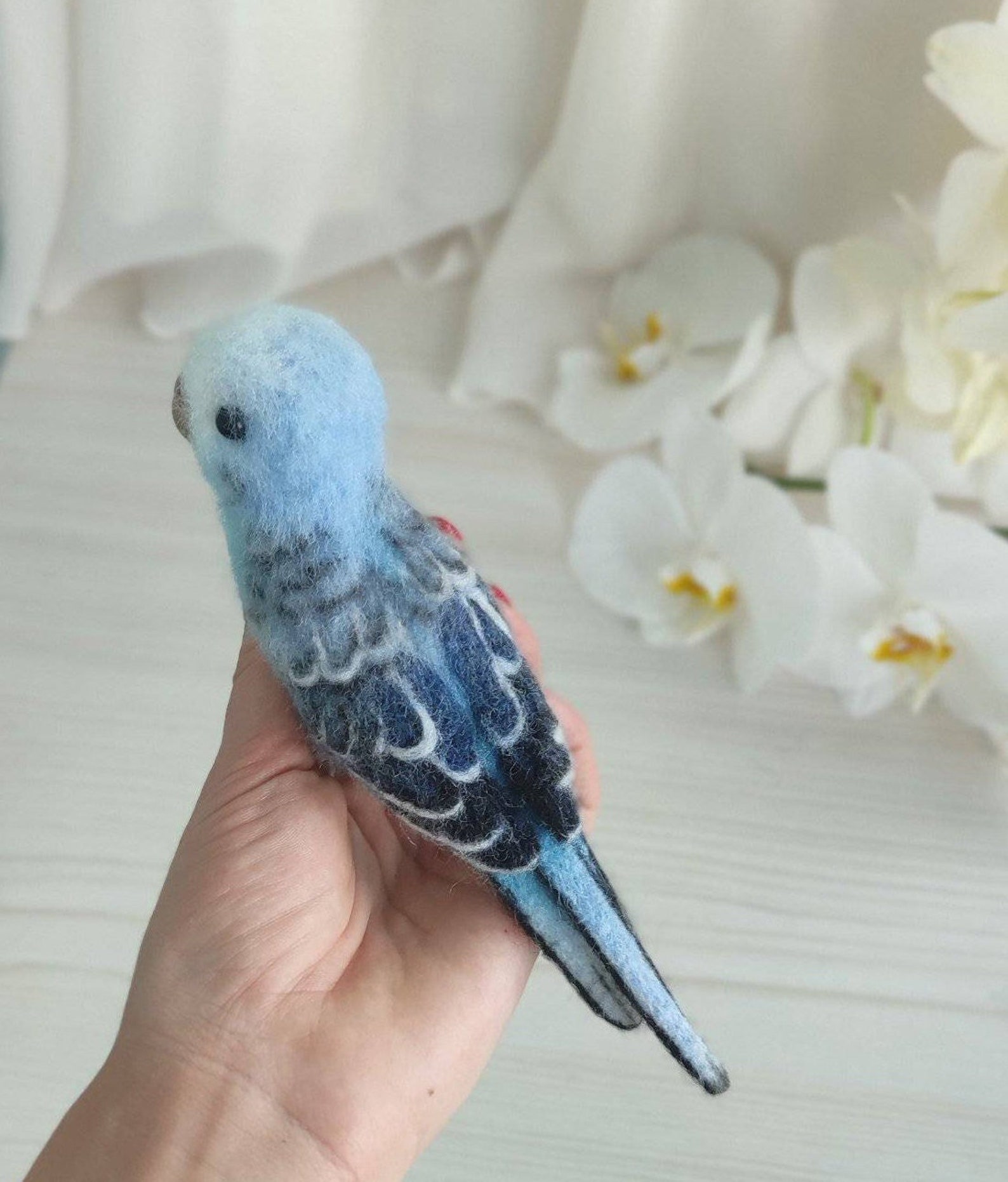 Needle Felted Parrot Felted Bird Felt Parrot Sculpture Parrot - Etsy
