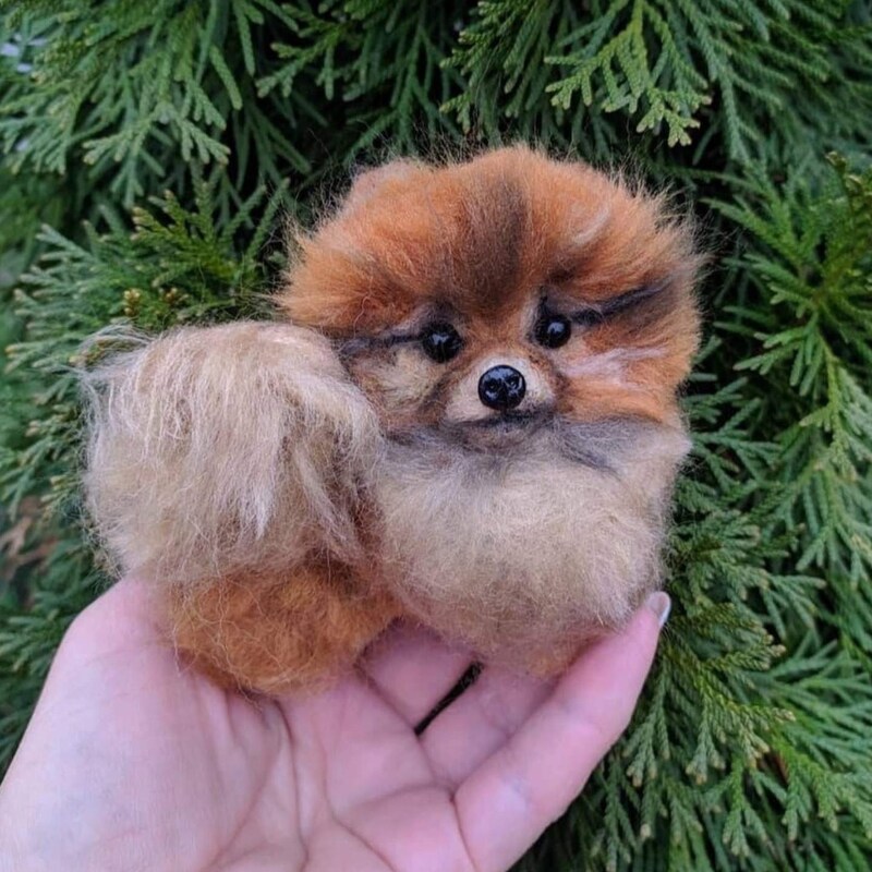 Felted Dog - Etsy
