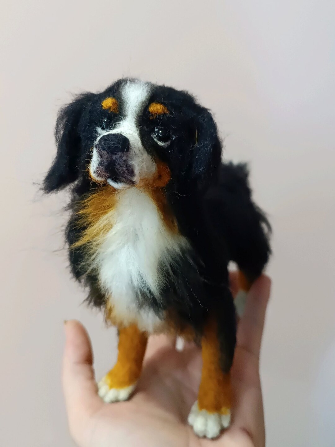 Personalized Dog Replica Felted Animal Sculpture Custom Made Felted Dog ...