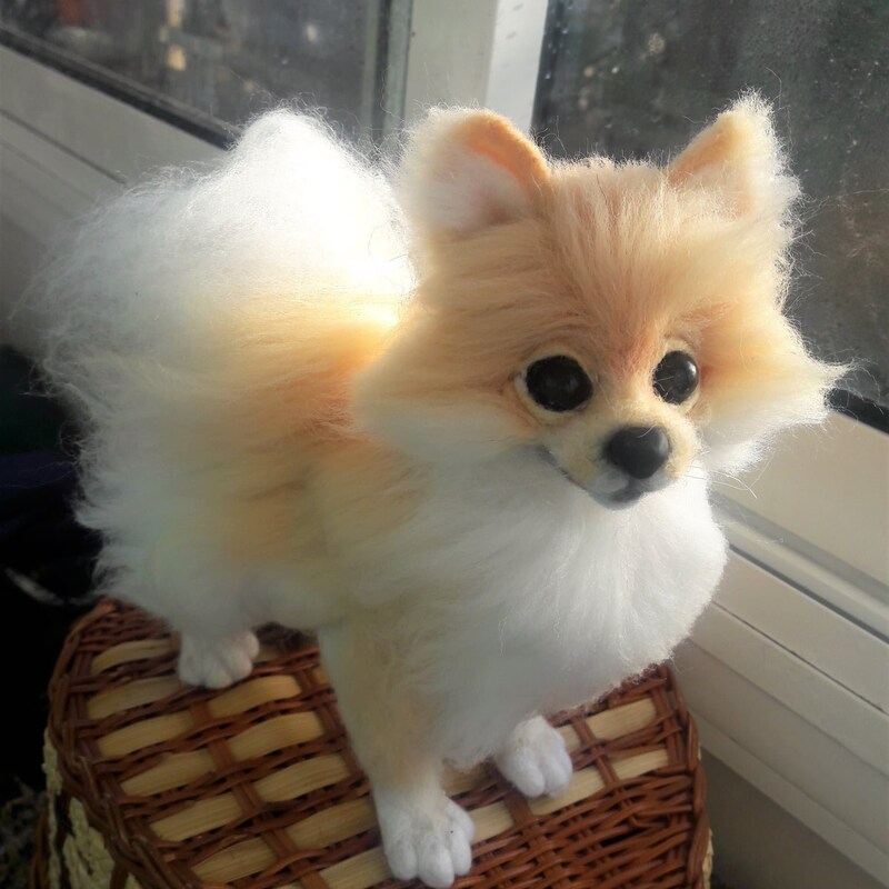 Needle Felted Dog - Etsy