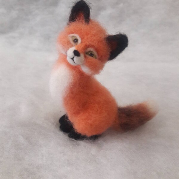 Felt Fox - Etsy
