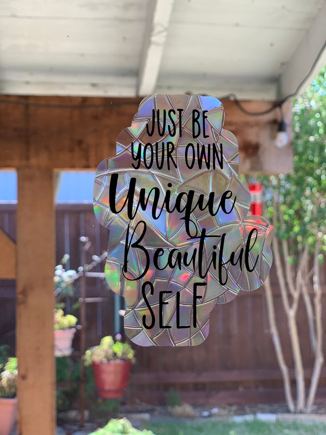 Positive Affirmation for Your Bathroom Mirror Window CLING - Etsy