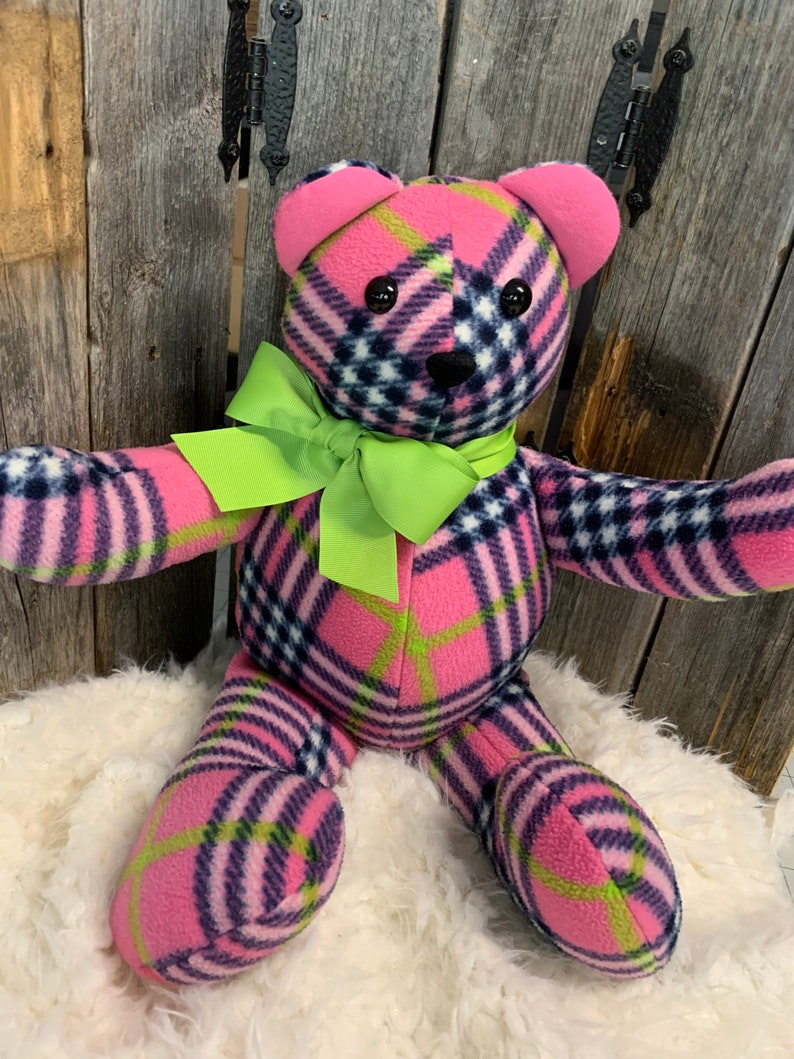 Memory BEAR Handmade Keepsake Animal REMEMBRANCE Gift - Etsy