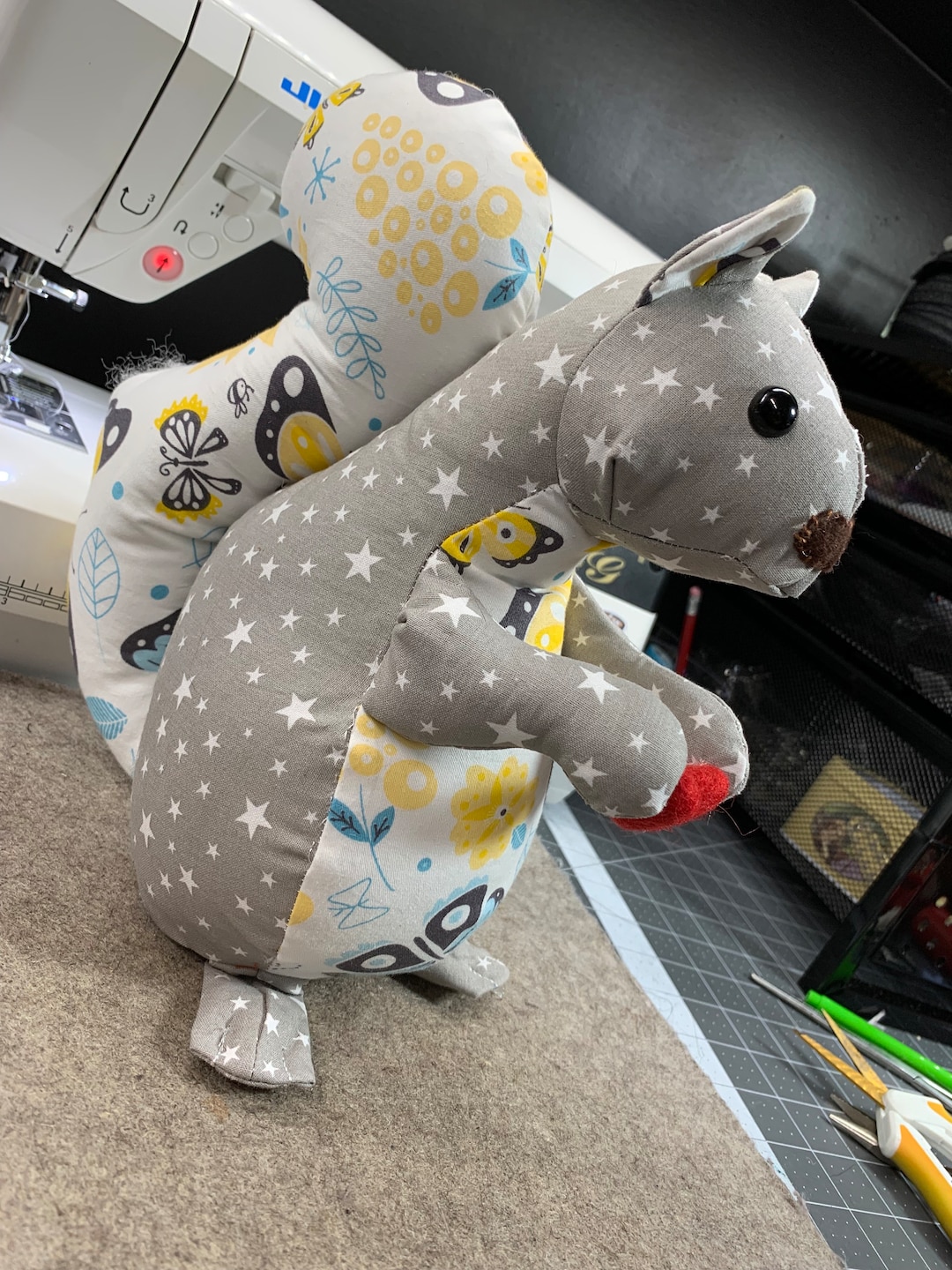 Memory SQUIRREL Handmade Keepsake Animal Made From Love One's Clothing ...