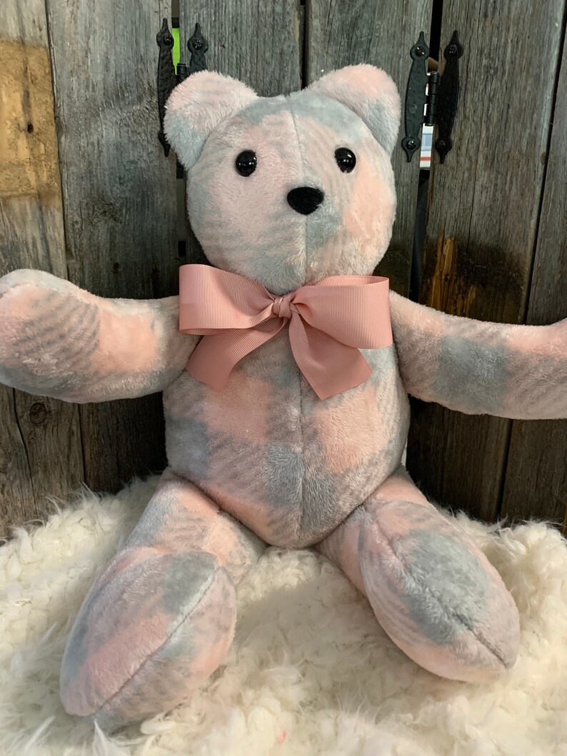 Memory BEAR Handmade Keepsake Animal REMEMBRANCE Gift - Etsy