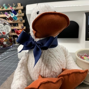 Memory DUCK - Handmade Keepsake Animal - Made From Love One's Clothing ...