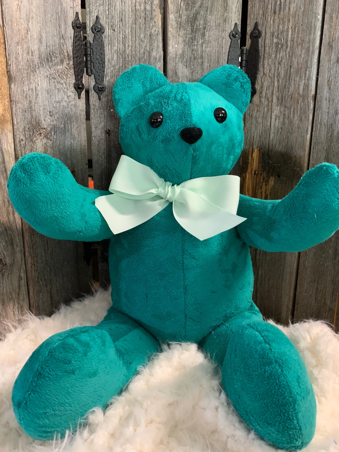 Memory BEAR Handmade Keepsake Animal Made From Love One's Clothing ...