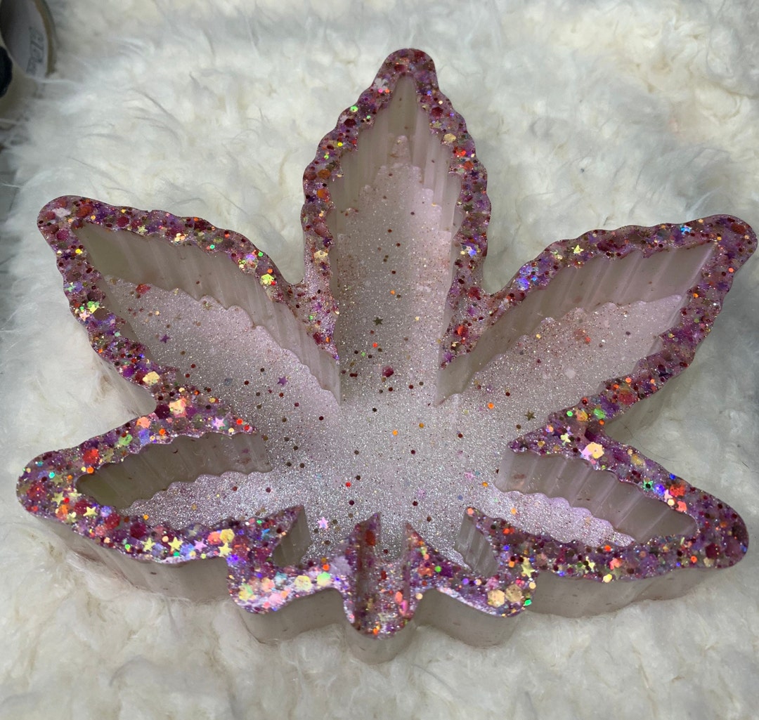 Leaf Ashtray Stash Tray Stoner Gift Resin Art Gift for - Etsy