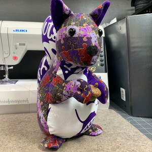 Memory SQUIRREL Handmade Keepsake Animal Made From Love One's Clothing ...