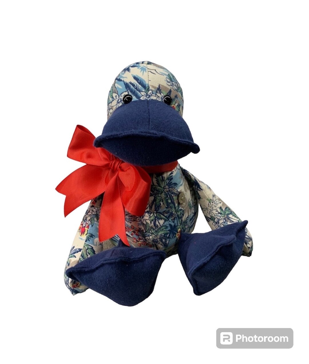 Memory DUCK - Handmade Keepsake Animal - Made From Love One's Clothing ...