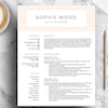 Teacher Resume Template CV Template MS Word Professional Resume Design ...