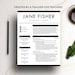 Teacher Resume Template | CV Template MS Word | Professional Resume ...