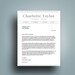 2 Page Teacher Resume Template for Word (includes Cover Letter ...