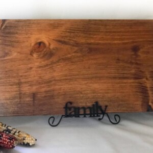 Family Name Sign Custom Wood Signs Fall Wedding Gift - Etsy