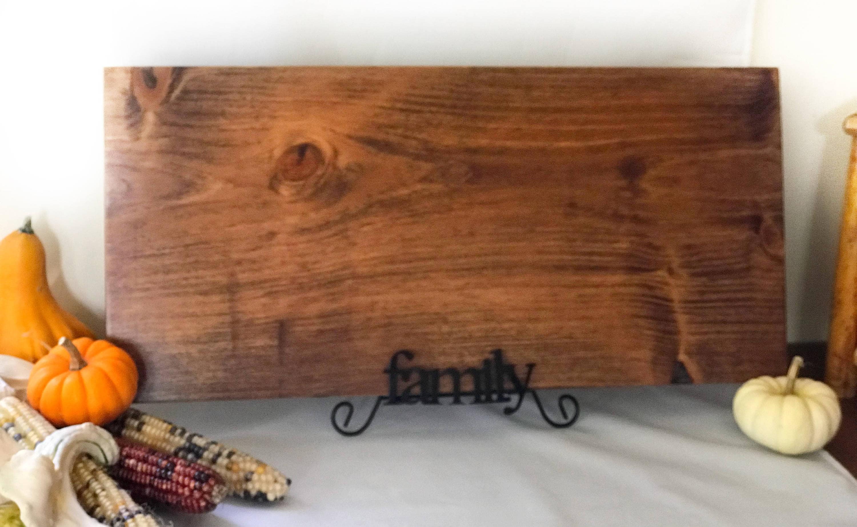 Family Name Sign Custom Wood Signs Fall Wedding Gift - Etsy