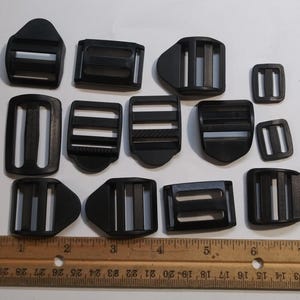 Reclaimed Square and Rectangle Sliders, Salvaged Metal or Plastic Purse ...