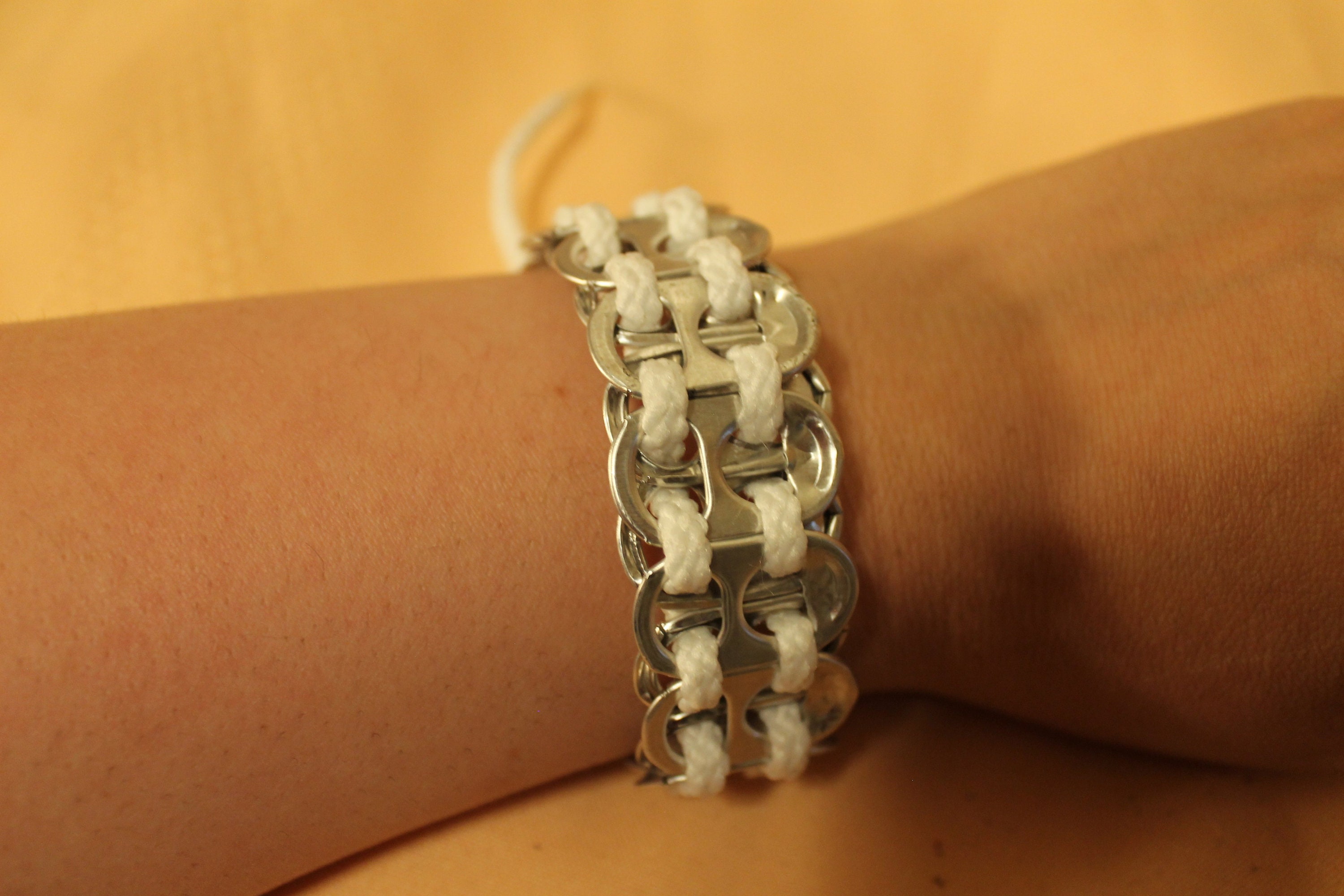 Soda Can Tab Bracelet, Made in a Variety of Colors, Single Bracelet ...